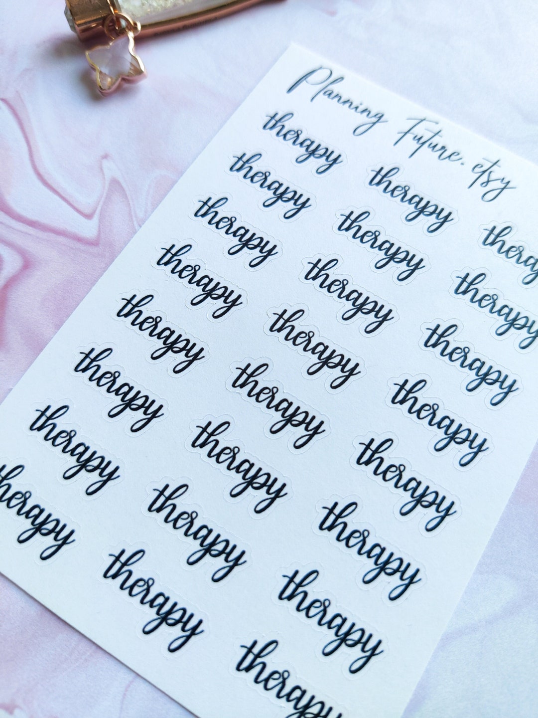 Therapy Stickers, Text Stickers, Planner Stickers, Journaling Stickers ...