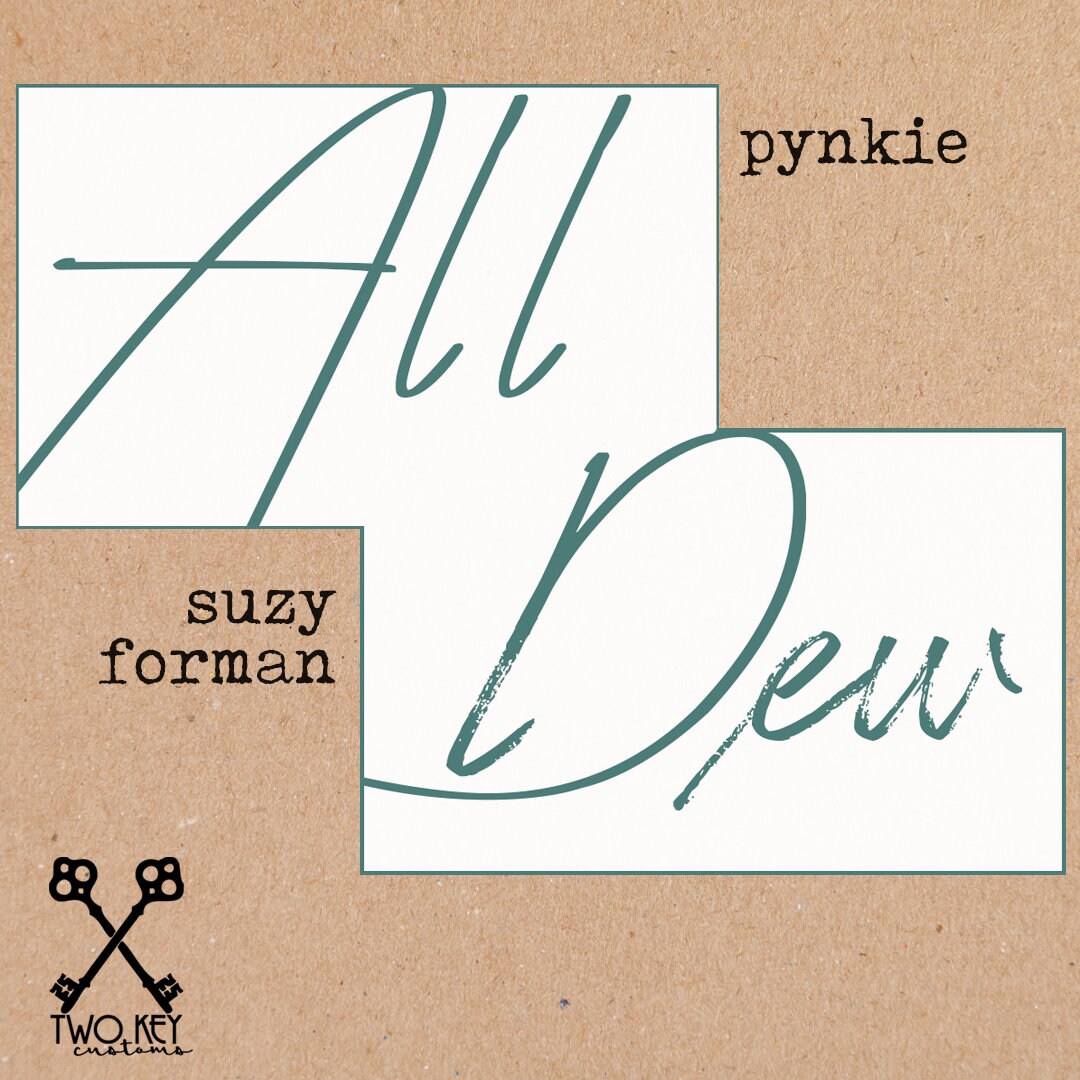 ALL/DEW -- Poems by Pynkie and Suzy Forman - Etsy