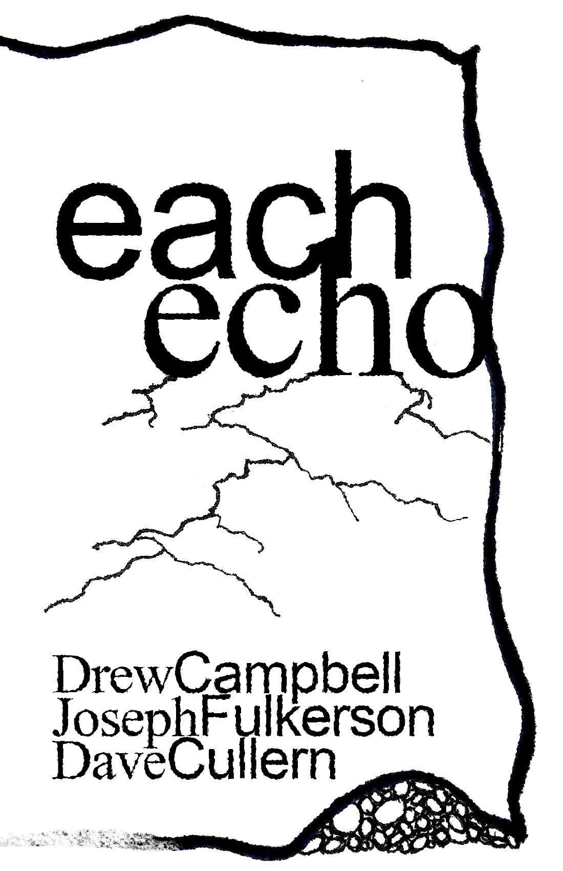 Each Echo Poems by Drew Campbell Joseph Fulkerson Dave Cullern - Etsy
