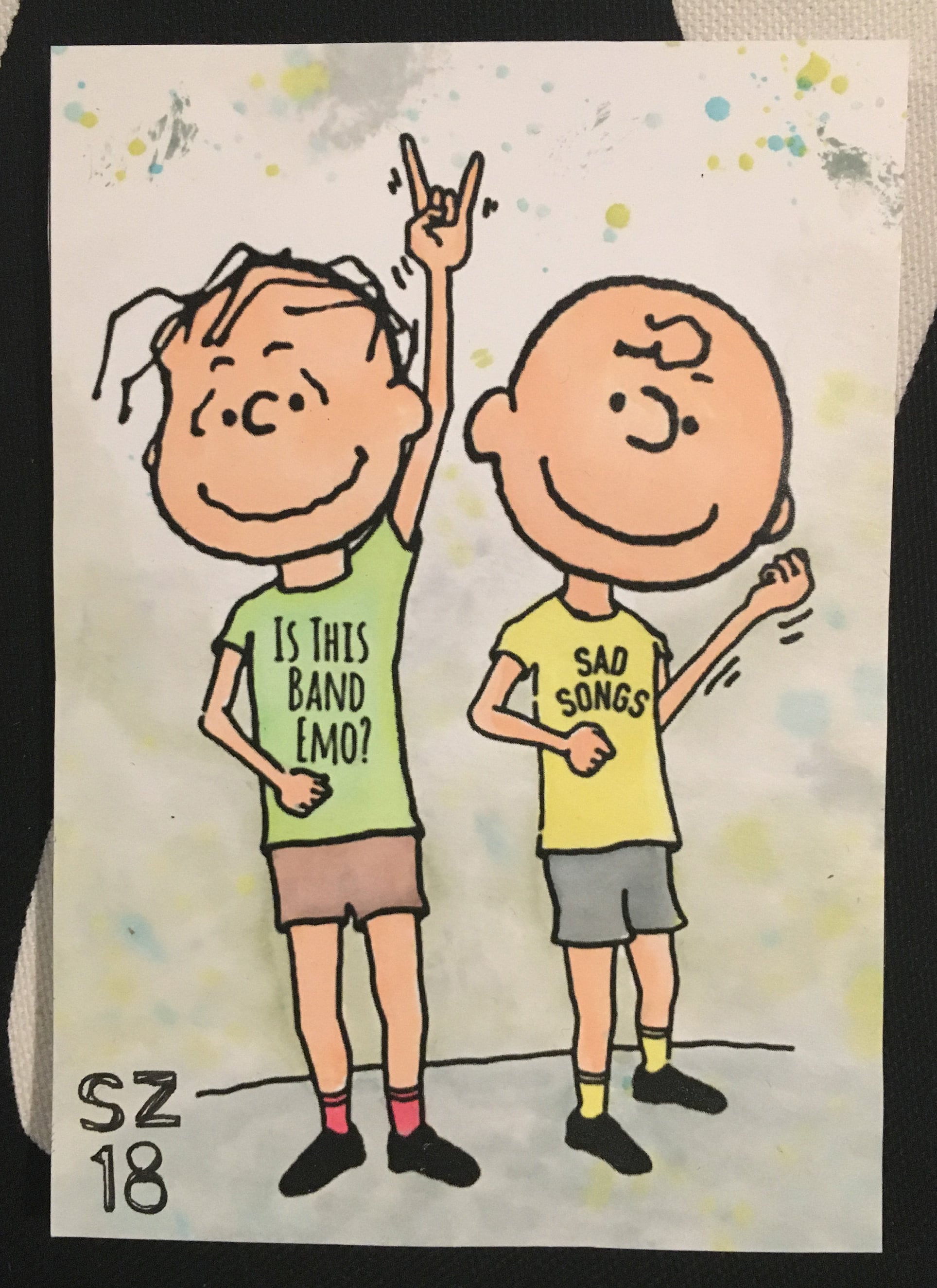 Customize-sad Songs Linus and Charlie - Etsy