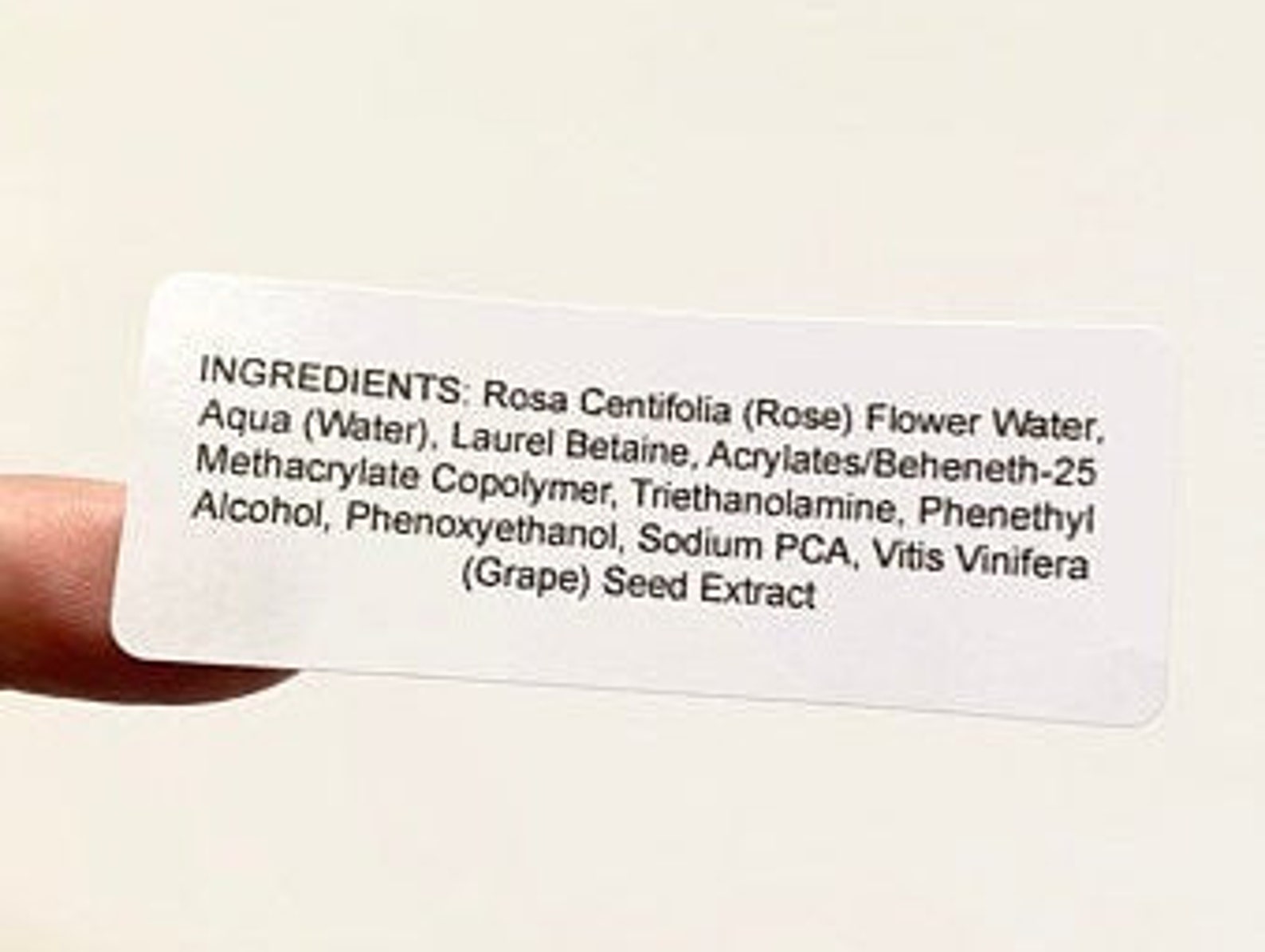 Ingredient Labels 30 or 60 Custom-food Sticker Labels clear - Etsy