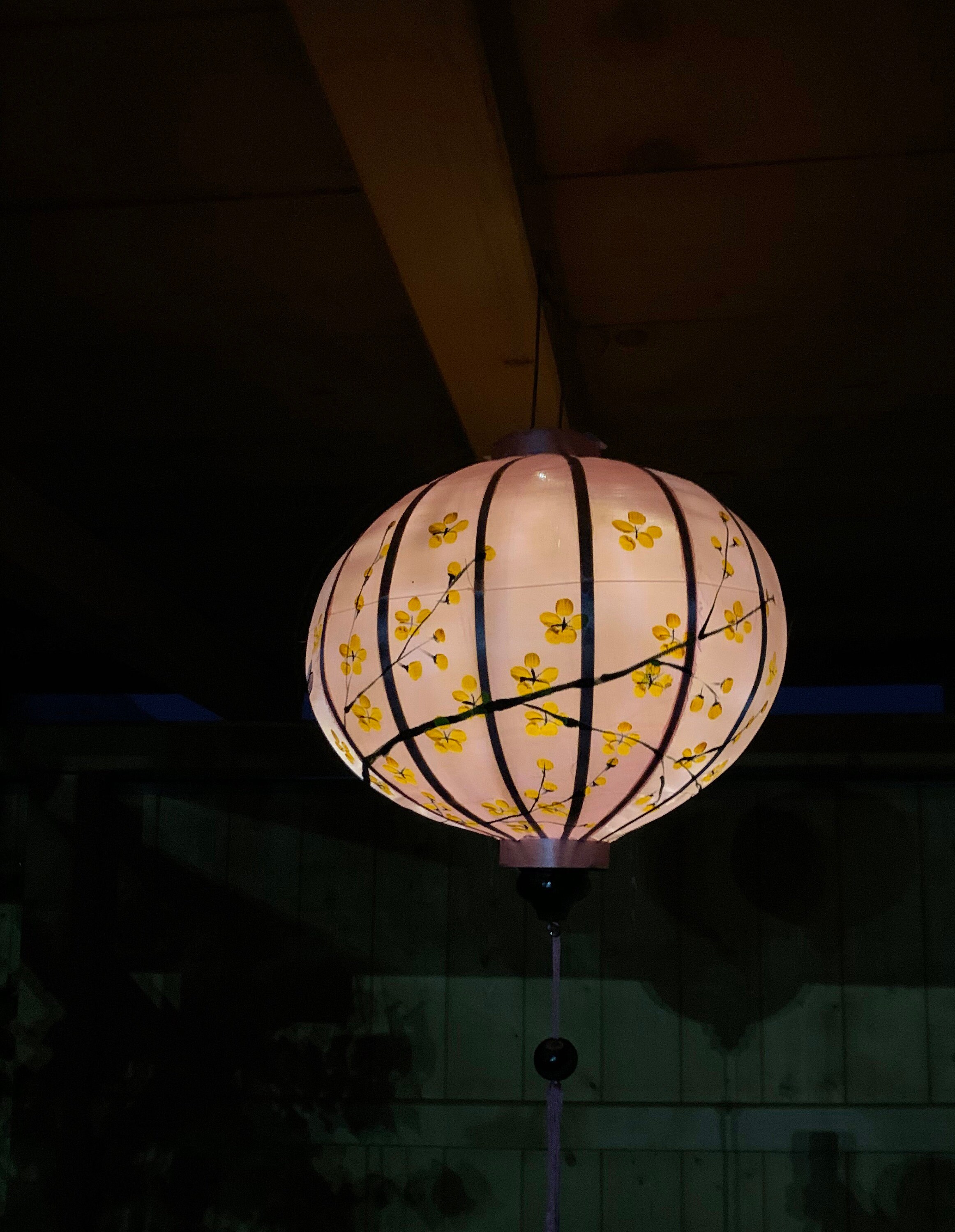 Silk Lantern Pink Painted - Etsy UK