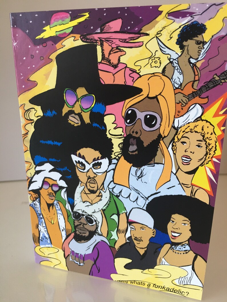 Funkadelic Card - Etsy