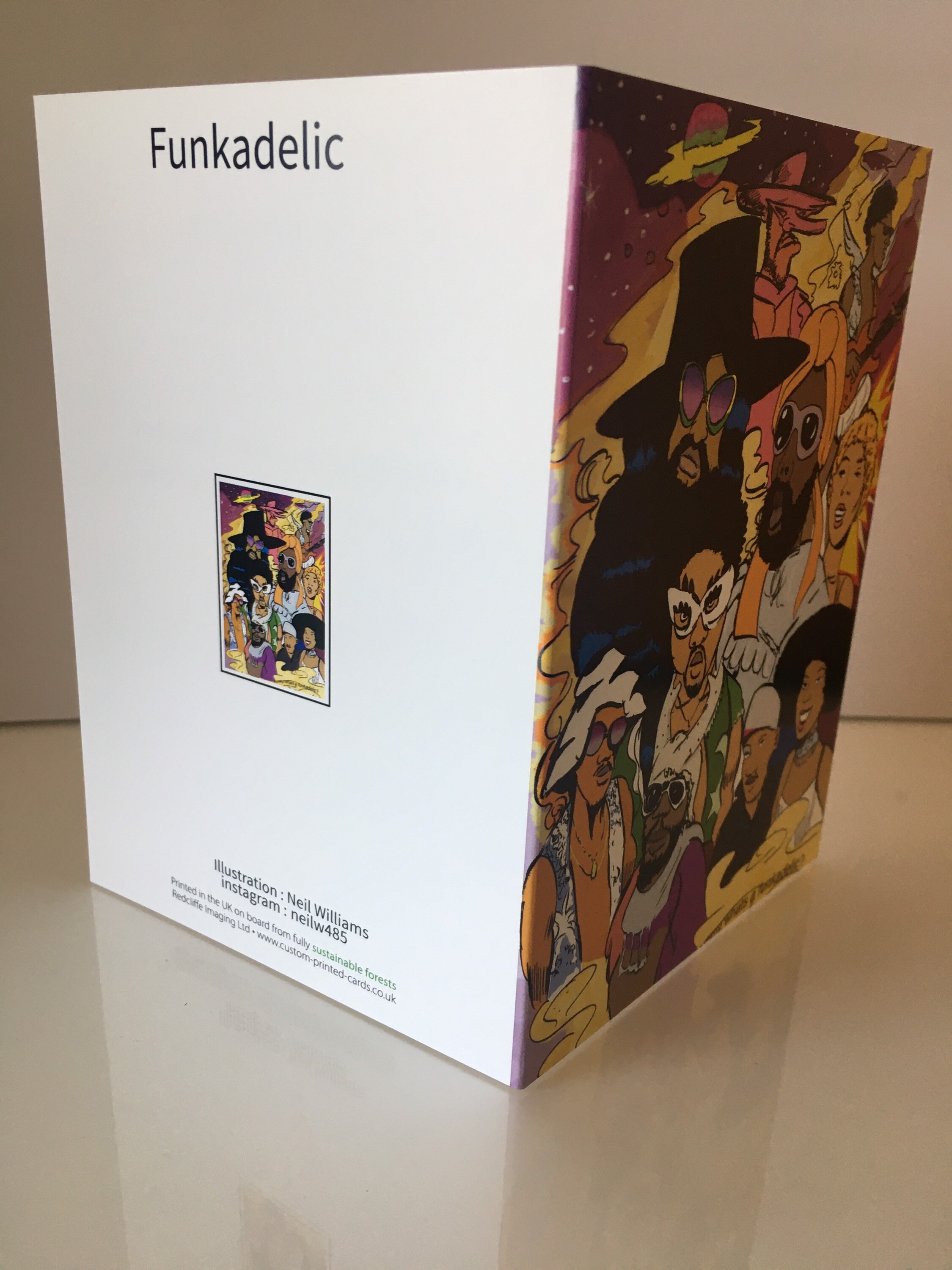 Funkadelic Card - Etsy