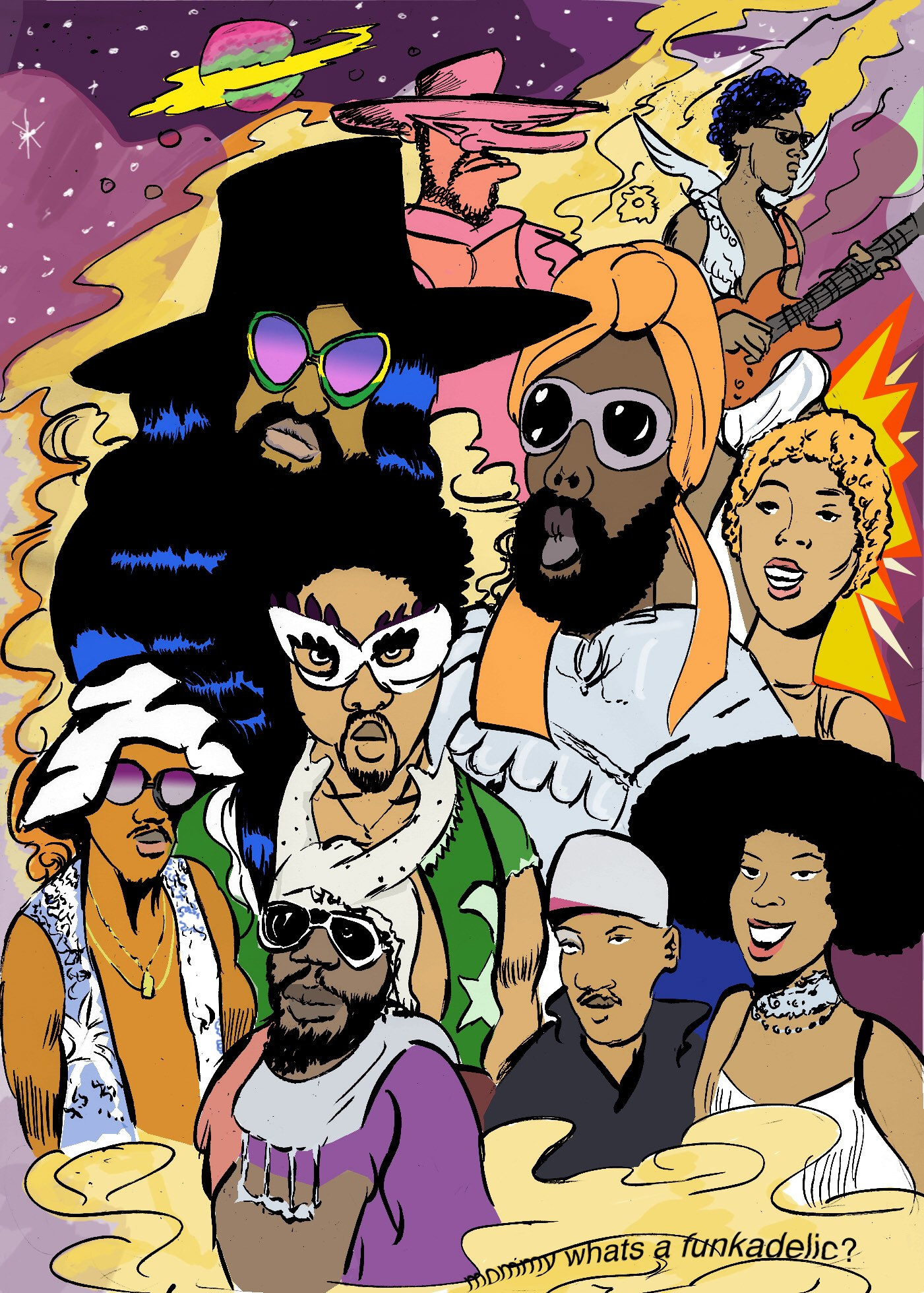 Funkadelic Card - Etsy