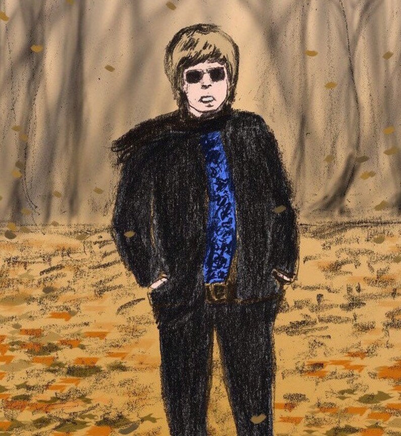 Scott Walker Greeting Card - Etsy