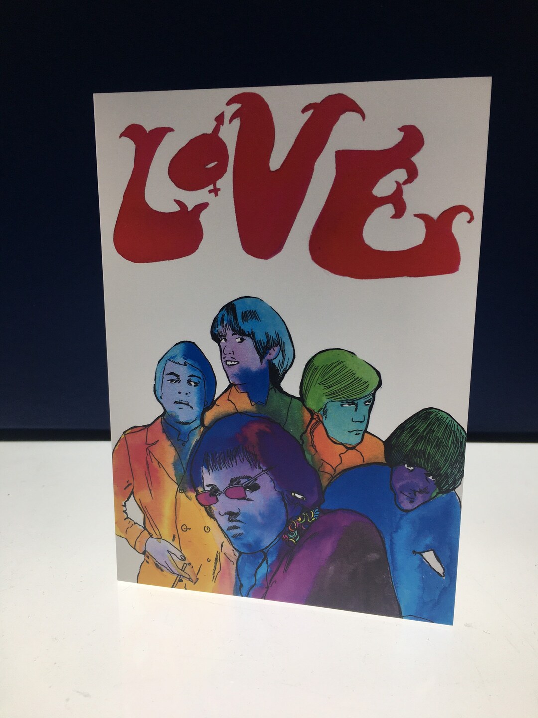 Arthur Lee & Love Greeting Card - Etsy