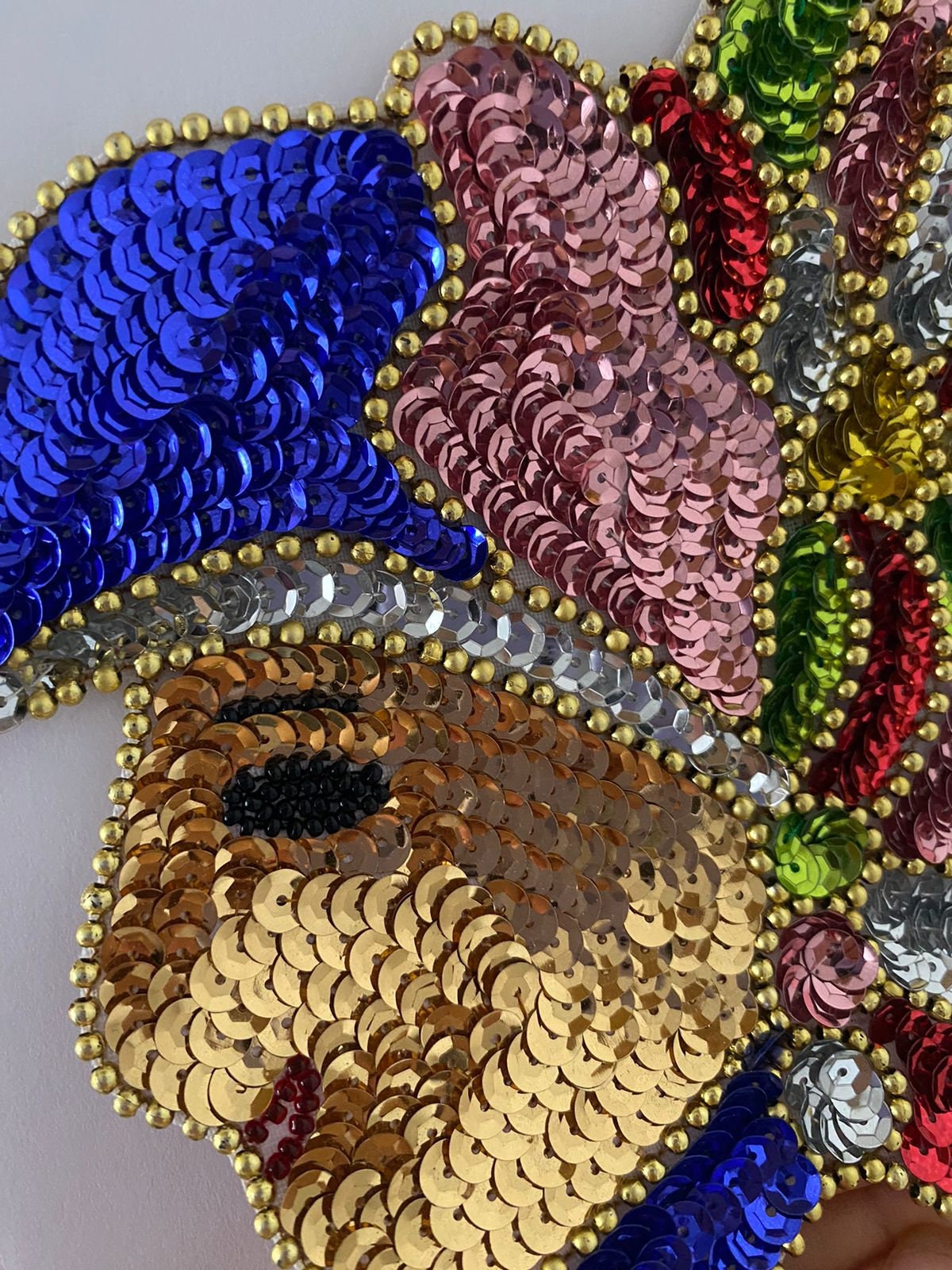 Aztec Knight Applique Sequin Embroidered Patch - Etsy