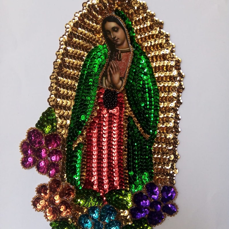 Virgin Mary Patch - Etsy