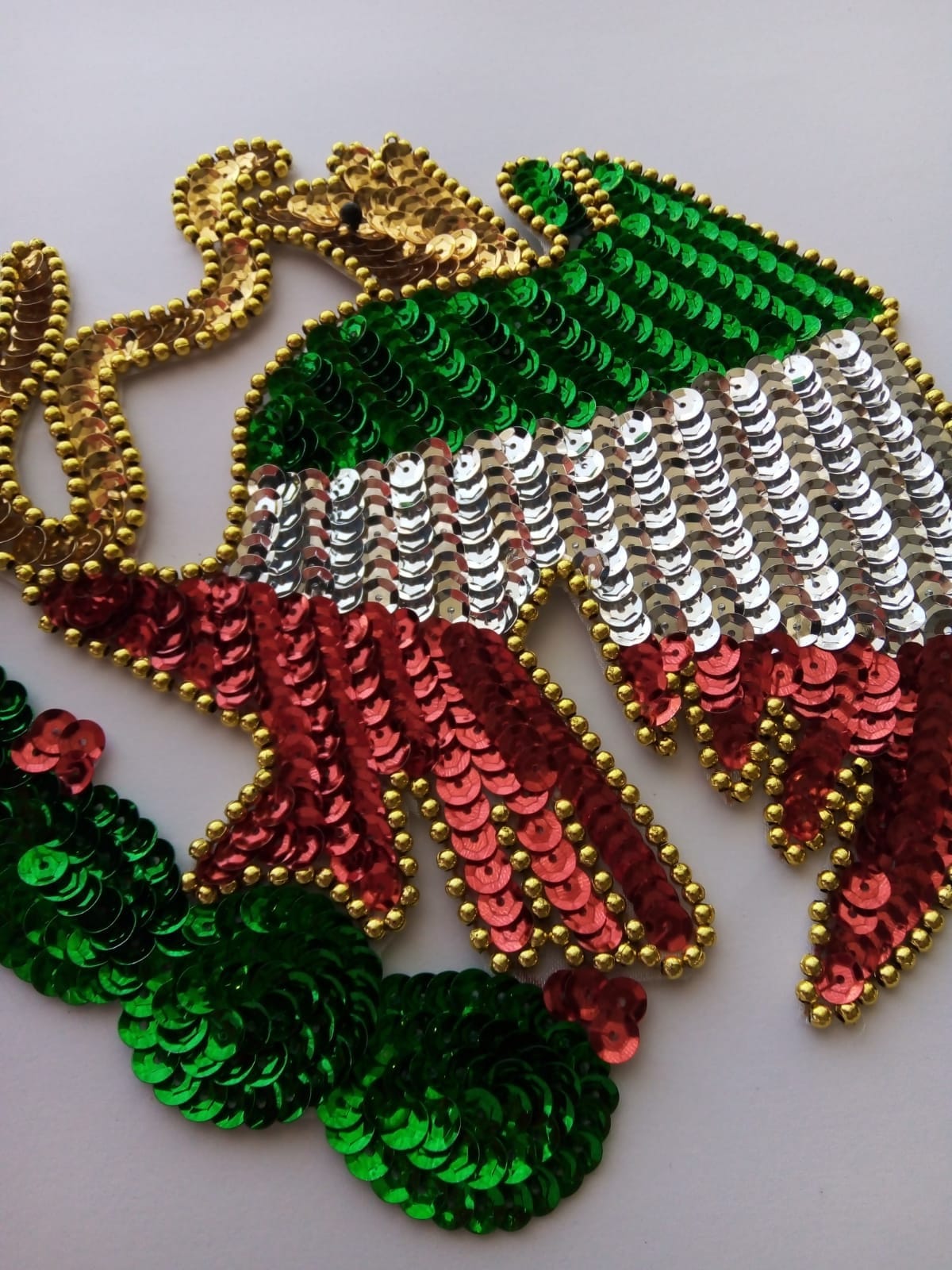 Mexican Eagle Shield Patch in Sequins - Etsy