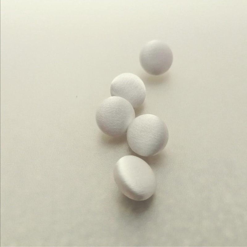 Silk Satin Bridal Buttons - Etsy