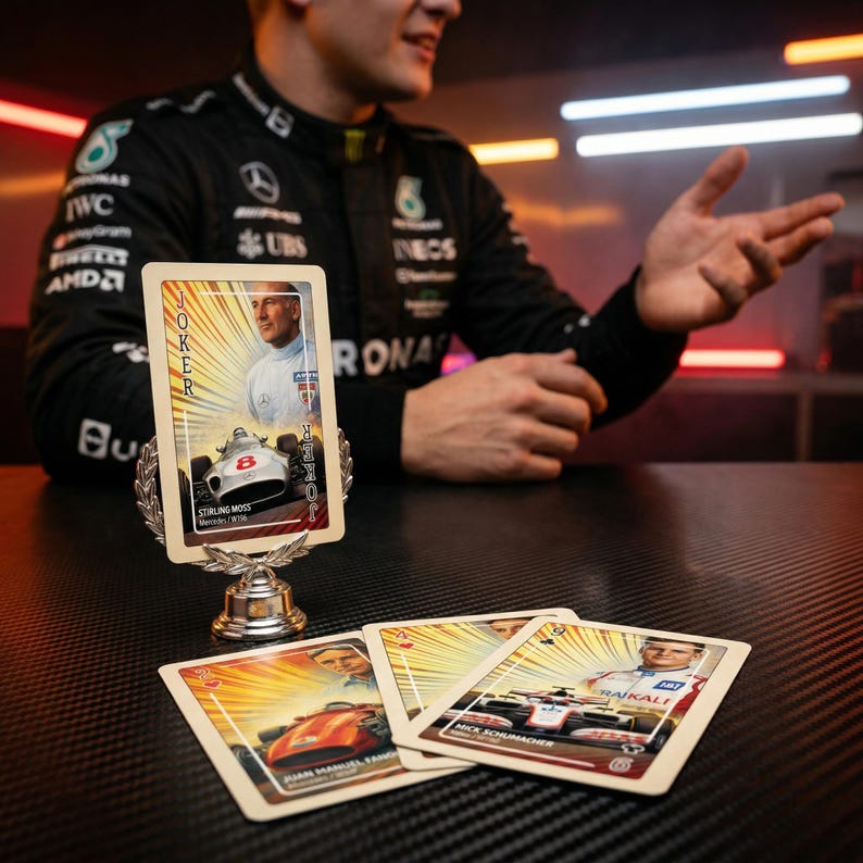 F1 Playing Cards | 54-card Motorsport & Racing Legends Deck - Etsy