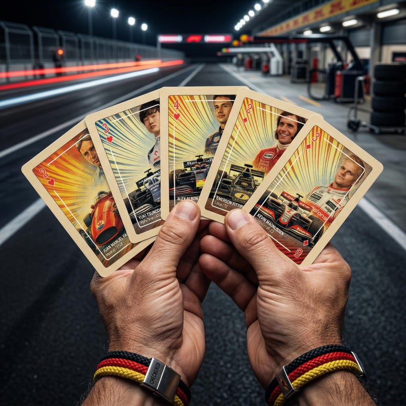 F1 Playing Cards | 54-card Motorsport & Racing Legends Deck - Etsy