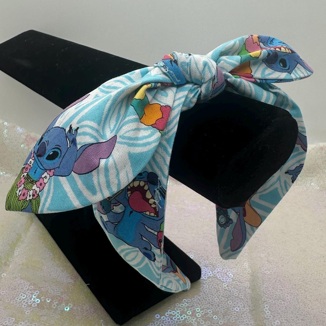 Disney Stitch Knotband, Stitch Headband, Disney Lilo and Stitch ...