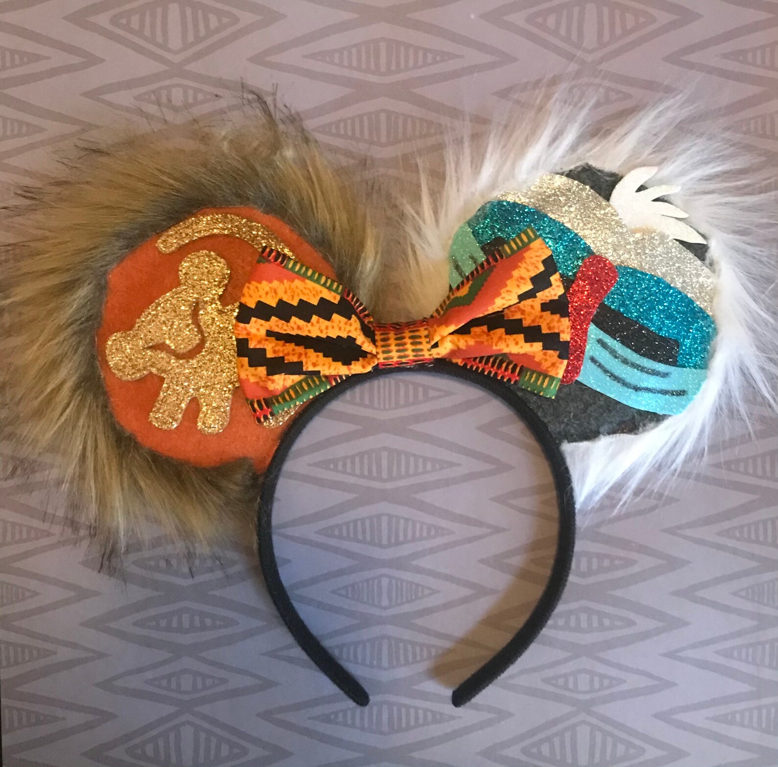 Rafiki Inspired Disney Ears Lion King Inspired Ears Disney - Etsy