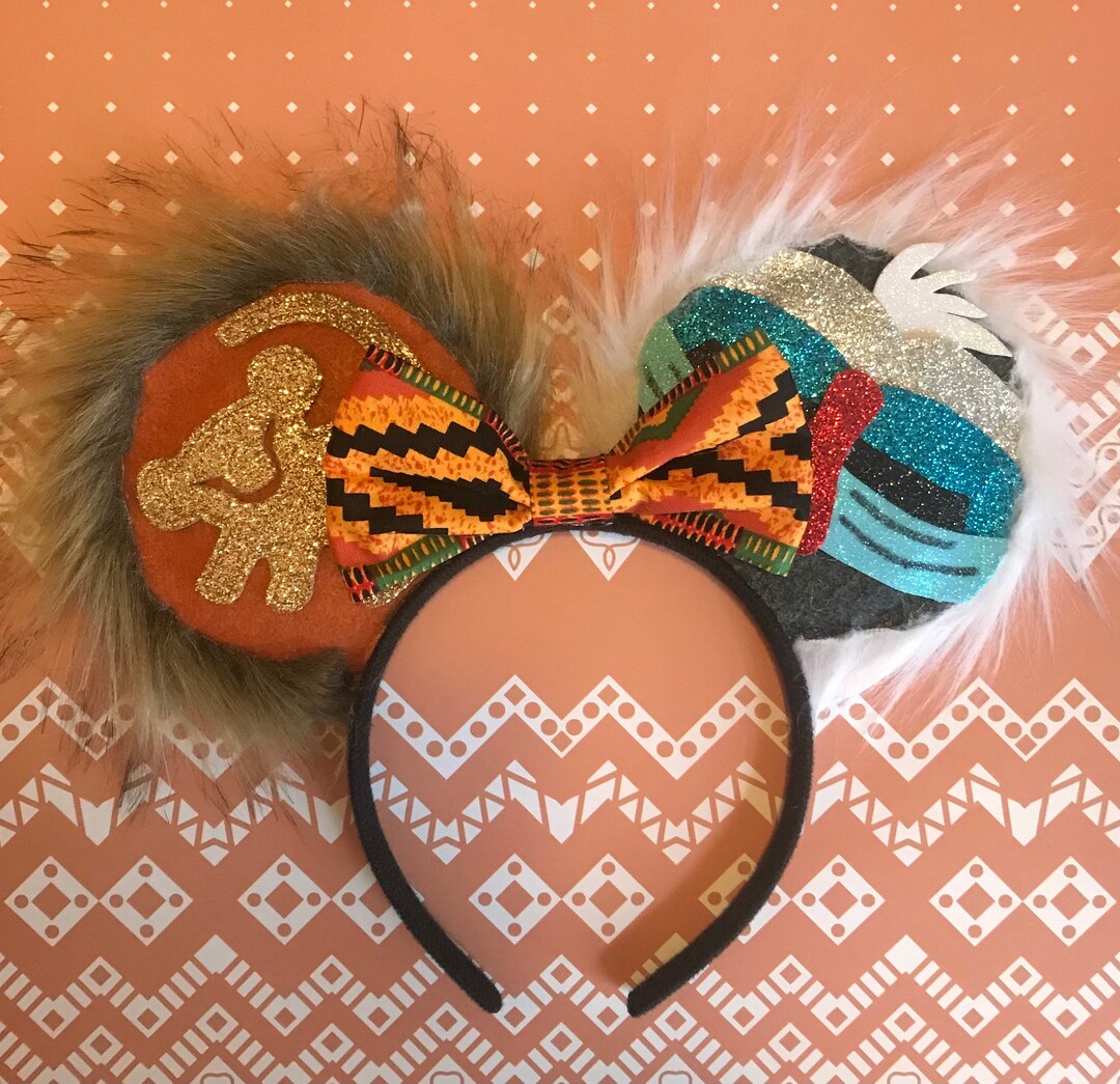 Rafiki Inspired Disney Ears, Lion King Inspired Ears, Disney Ears ...