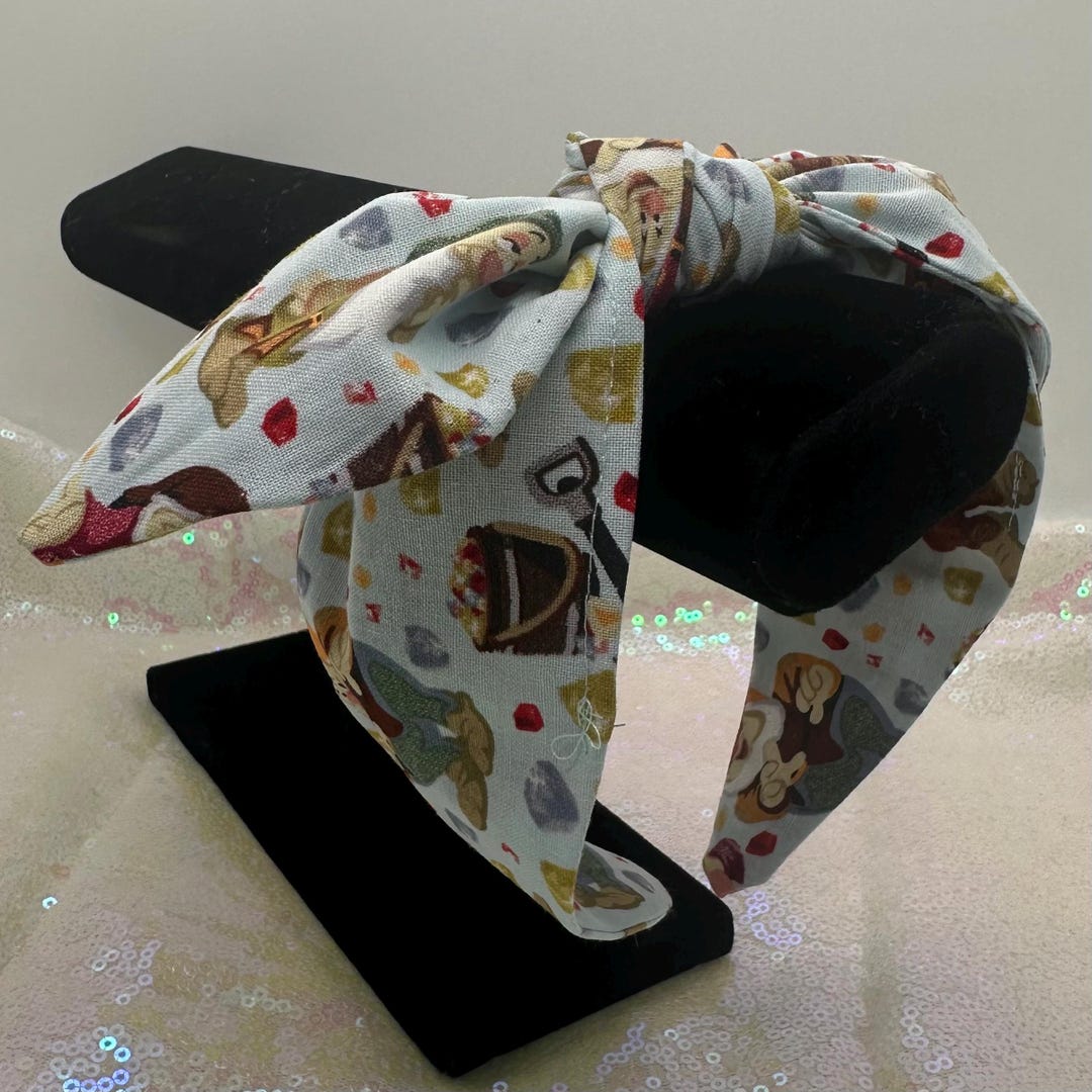 Disney Snow White’s Seven Dwarves Knotband, Snow White Headband, Snow ...