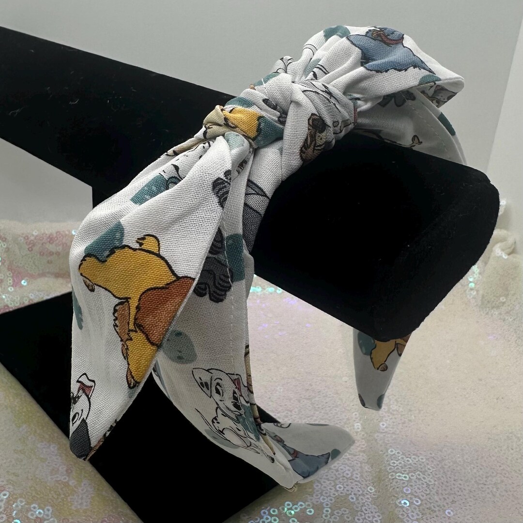 Disney Dogs Polka Dot Knotband, Disney Dogs Headband, Stitch, 101 ...