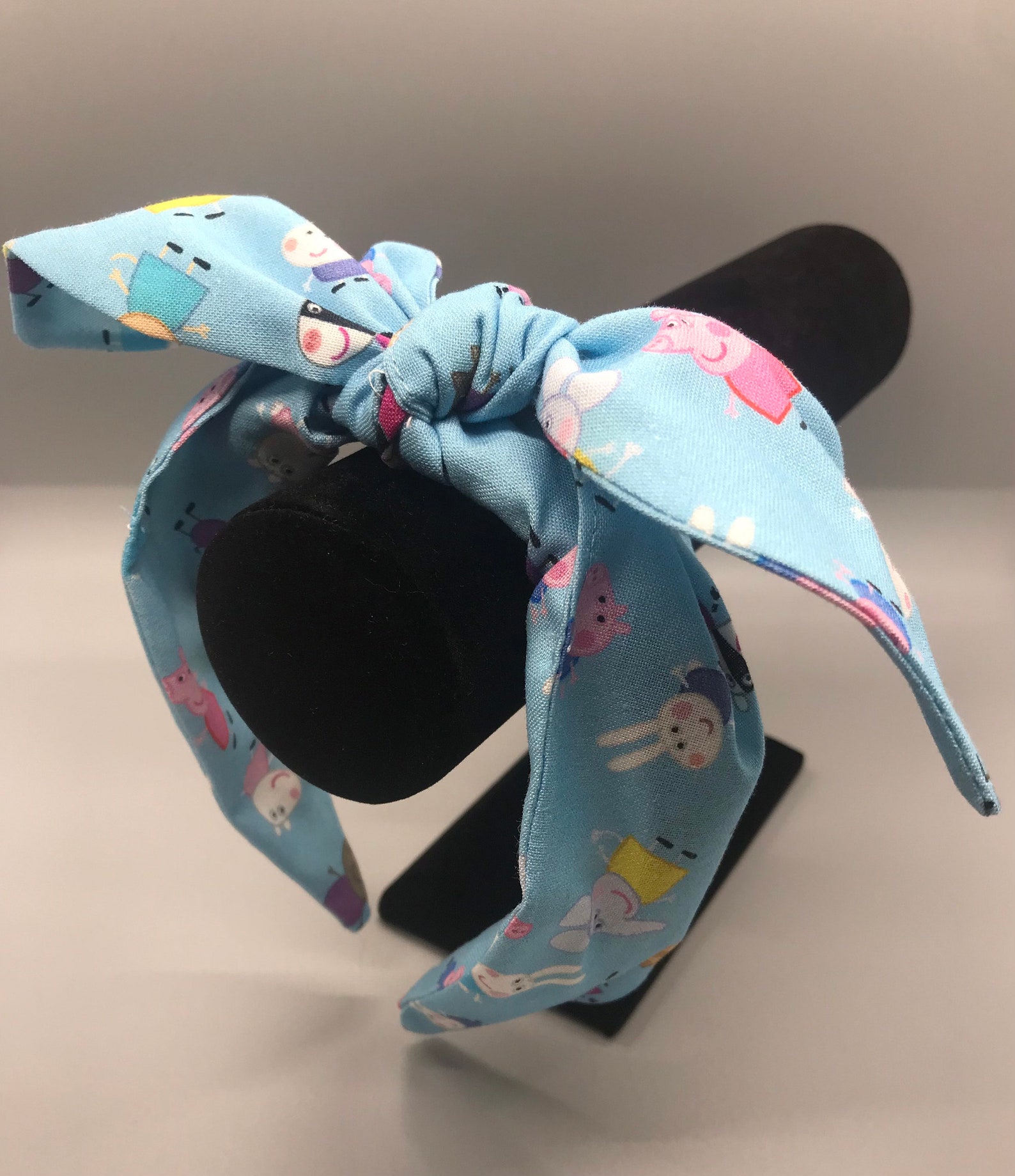 Peppa Pig Knotband Peppa Pig Headband Knotband Headband | Etsy
