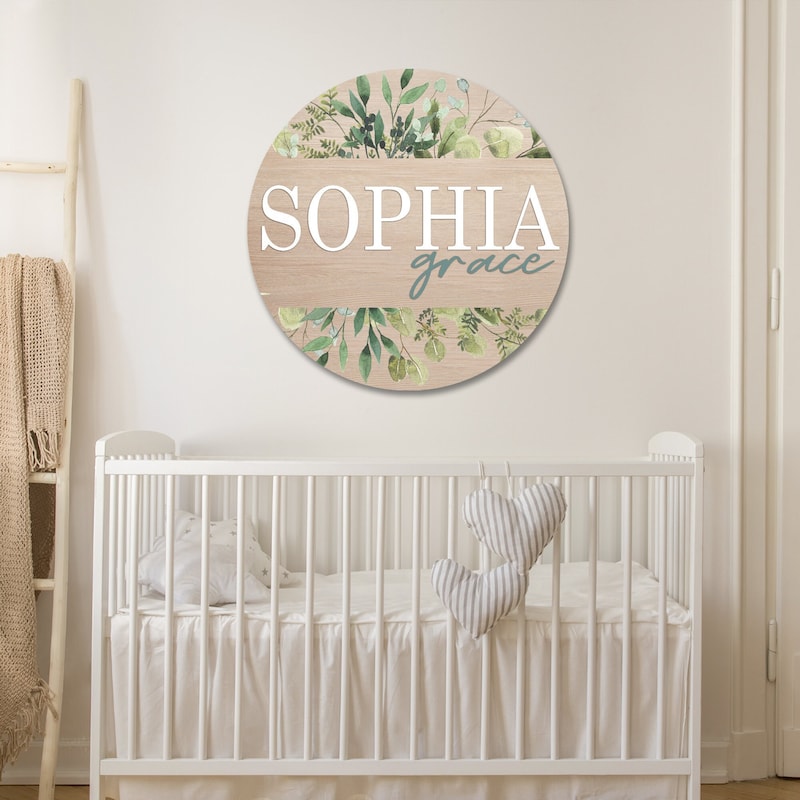 Baby Nursery Name Signs - Etsy