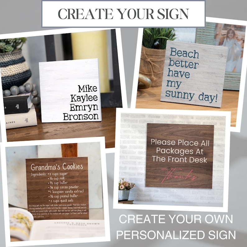 Custom Wood Desk Sign, Personalized Office Decor, Coworker Gift - Etsy