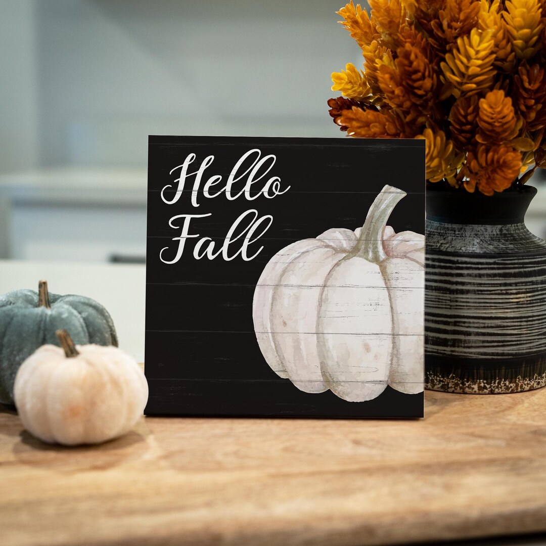 Wall Decor, Wood Sign, Fall Decor, Fall Sign, Fall Home Decor, Hello ...