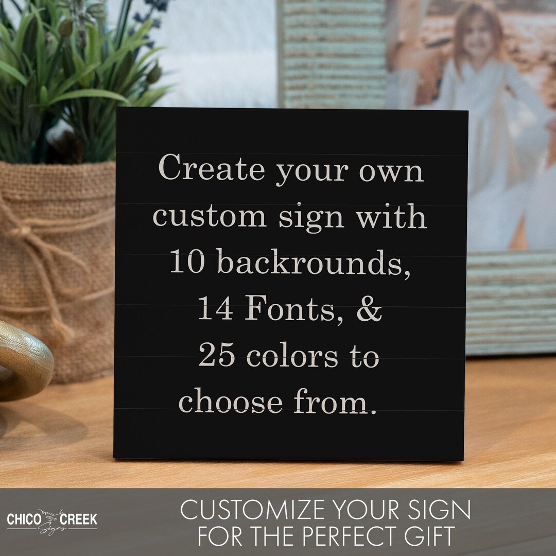 Custom Wood Sign, Custom Text Sign, Airbnb Signs, Housewarming Gift ...