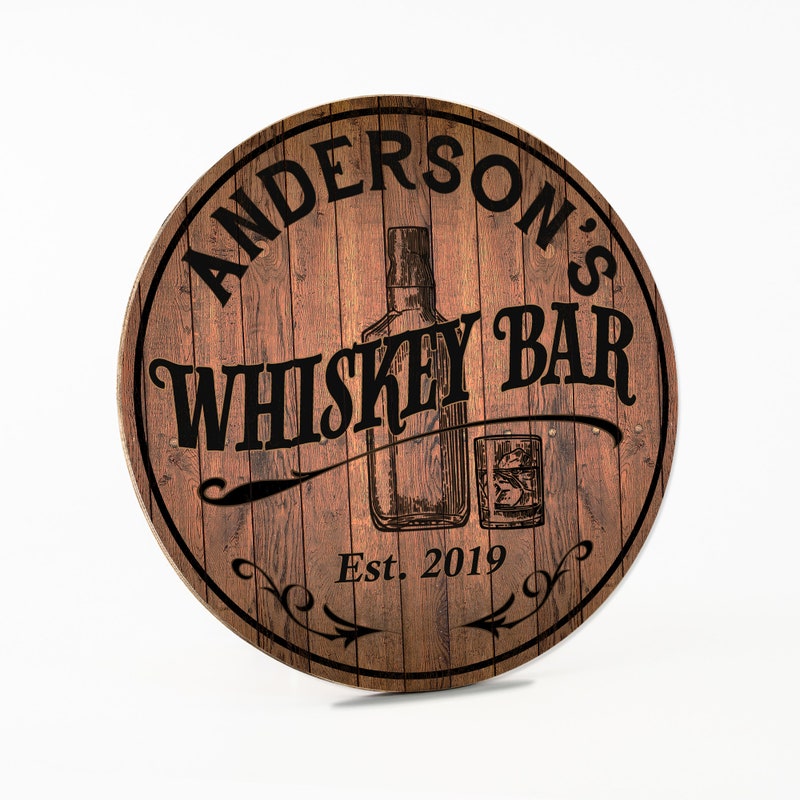 Whiskey Sign - Etsy