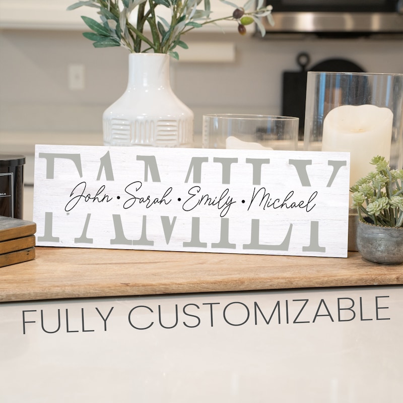 Family Name Signs - Etsy