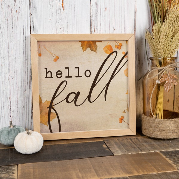 Fall Wood Signs - Etsy