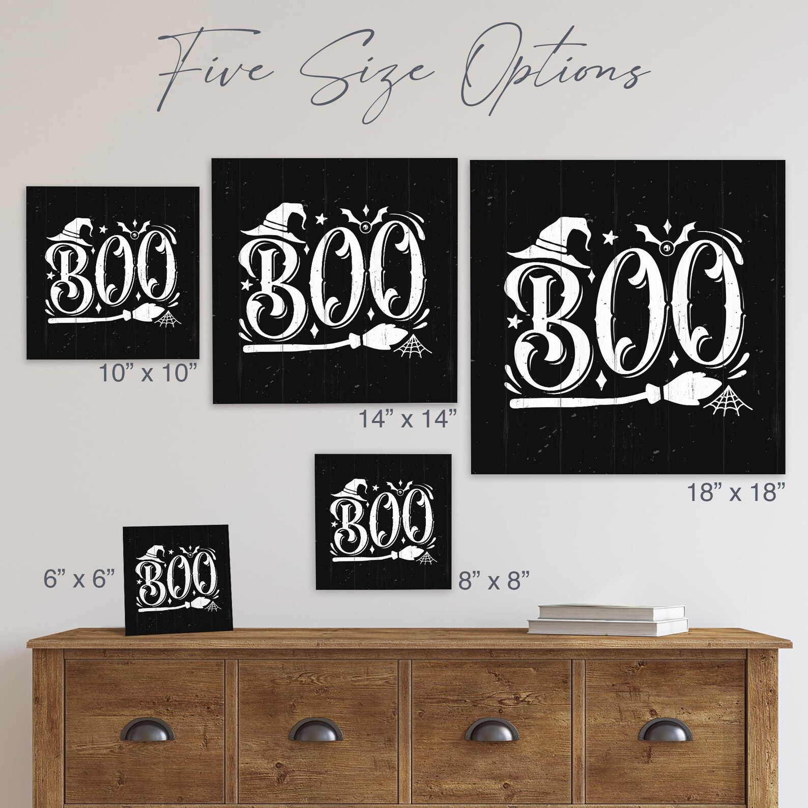 Boo Sign, Boo Season, Wood Signs, Halloween Decor, Halloween Home Decor ...