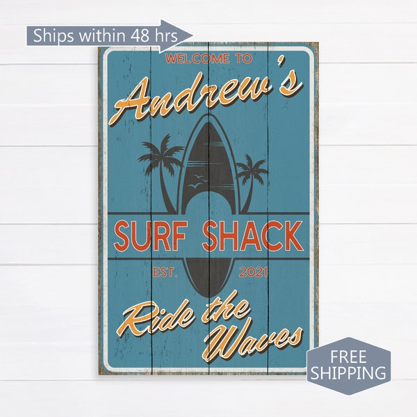 Surf Sign - Etsy