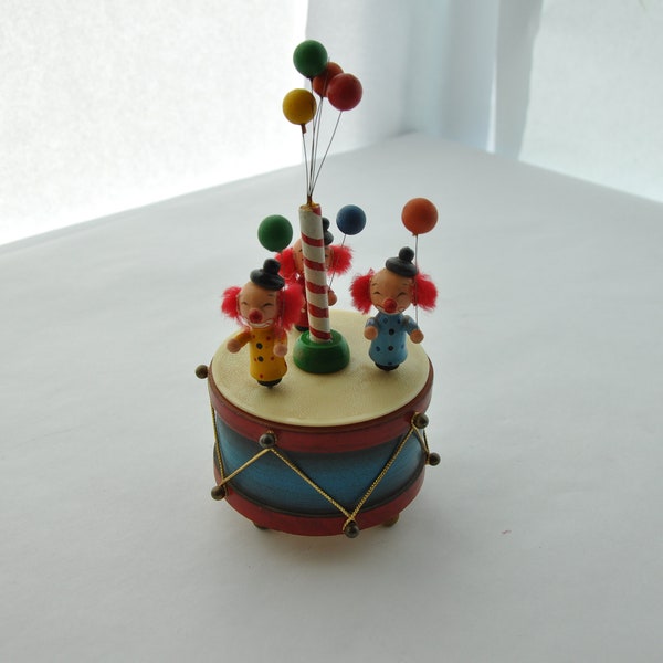 Clown Music Box - Etsy