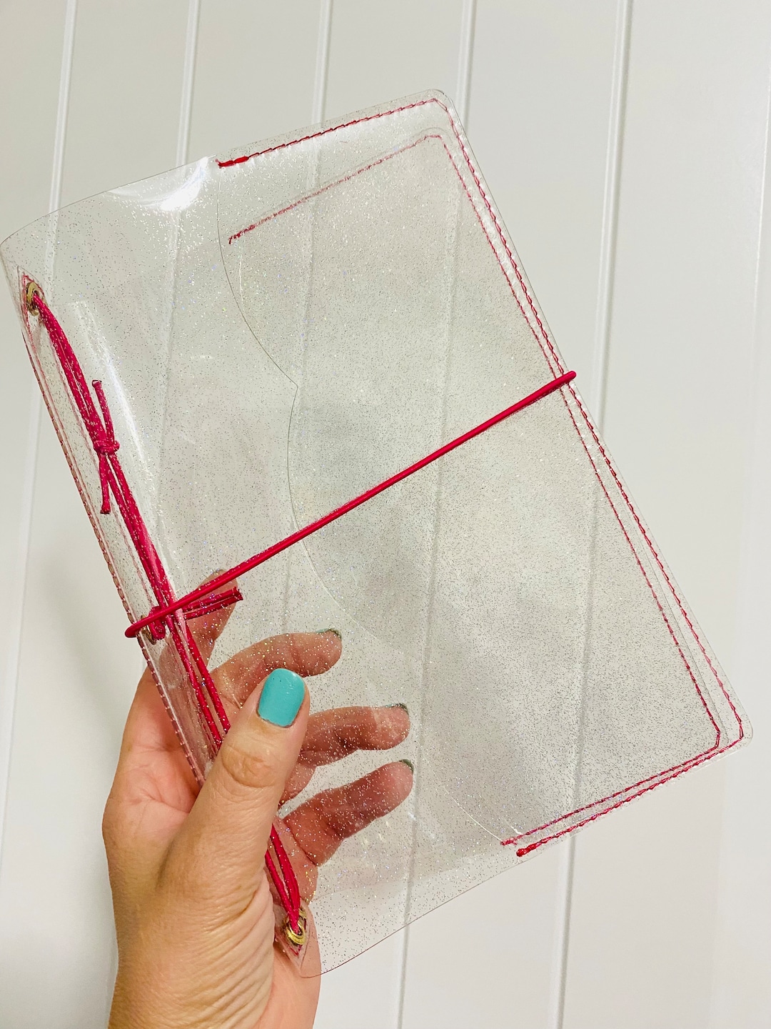 Handmade Travelers Notebook Jelly Planner Cover. Handmade Jelly Planner ...