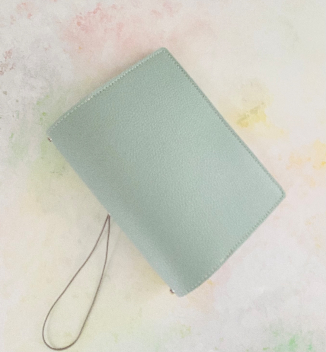 Handmade Textured Faux Leather Planner Cover. Traveler’s Notebook Cover ...