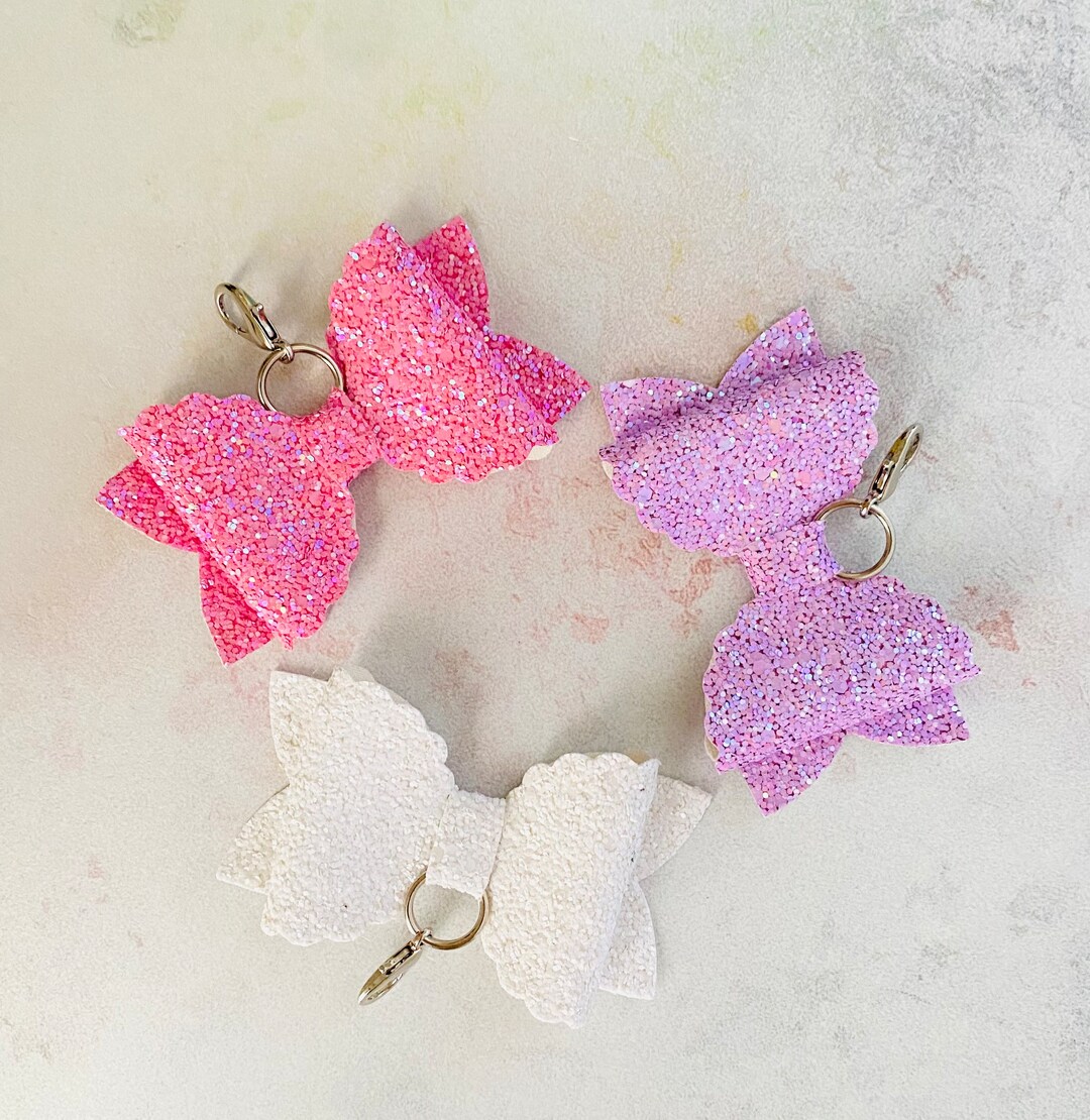 Planner Bow Planner Bow Dangle. Planner Accessories. Glitter Bow ...