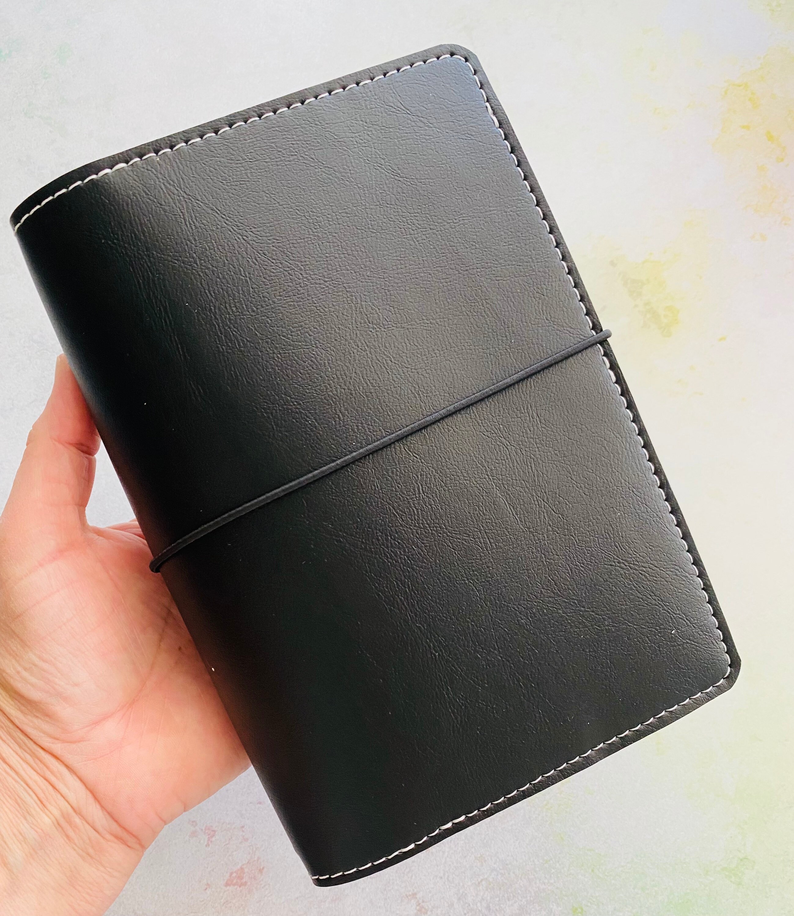 All Black Planner Cover. Mini Happy Planner Cover. Travelers - Etsy