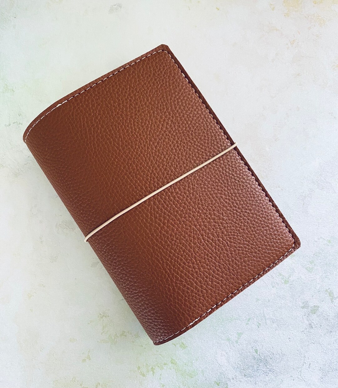 Fall Handmade Textured Faux Leather Planner Cover. Traveler’s Notebook ...