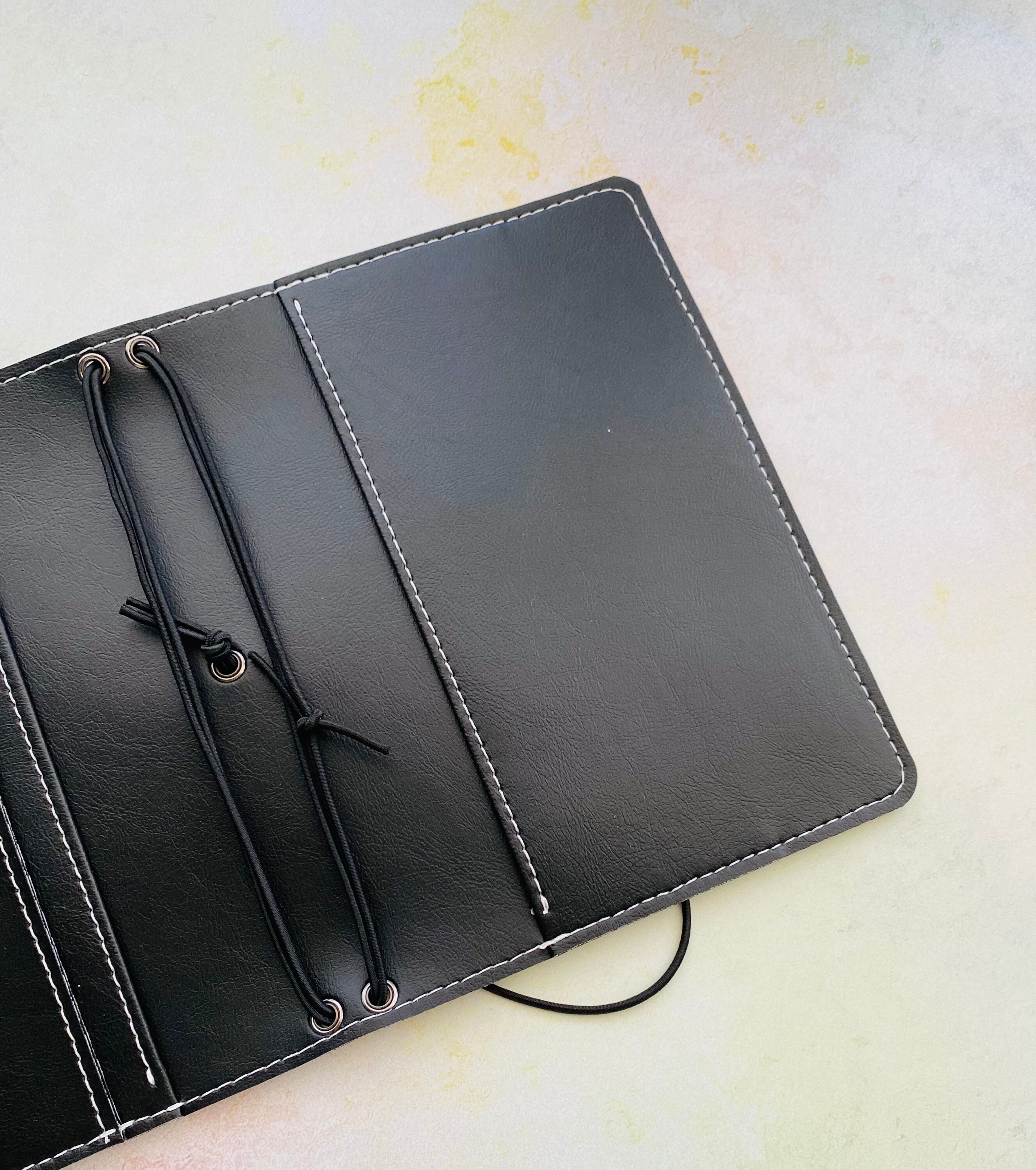 All Black Planner Cover. Mini Happy Planner Cover. Travelers - Etsy