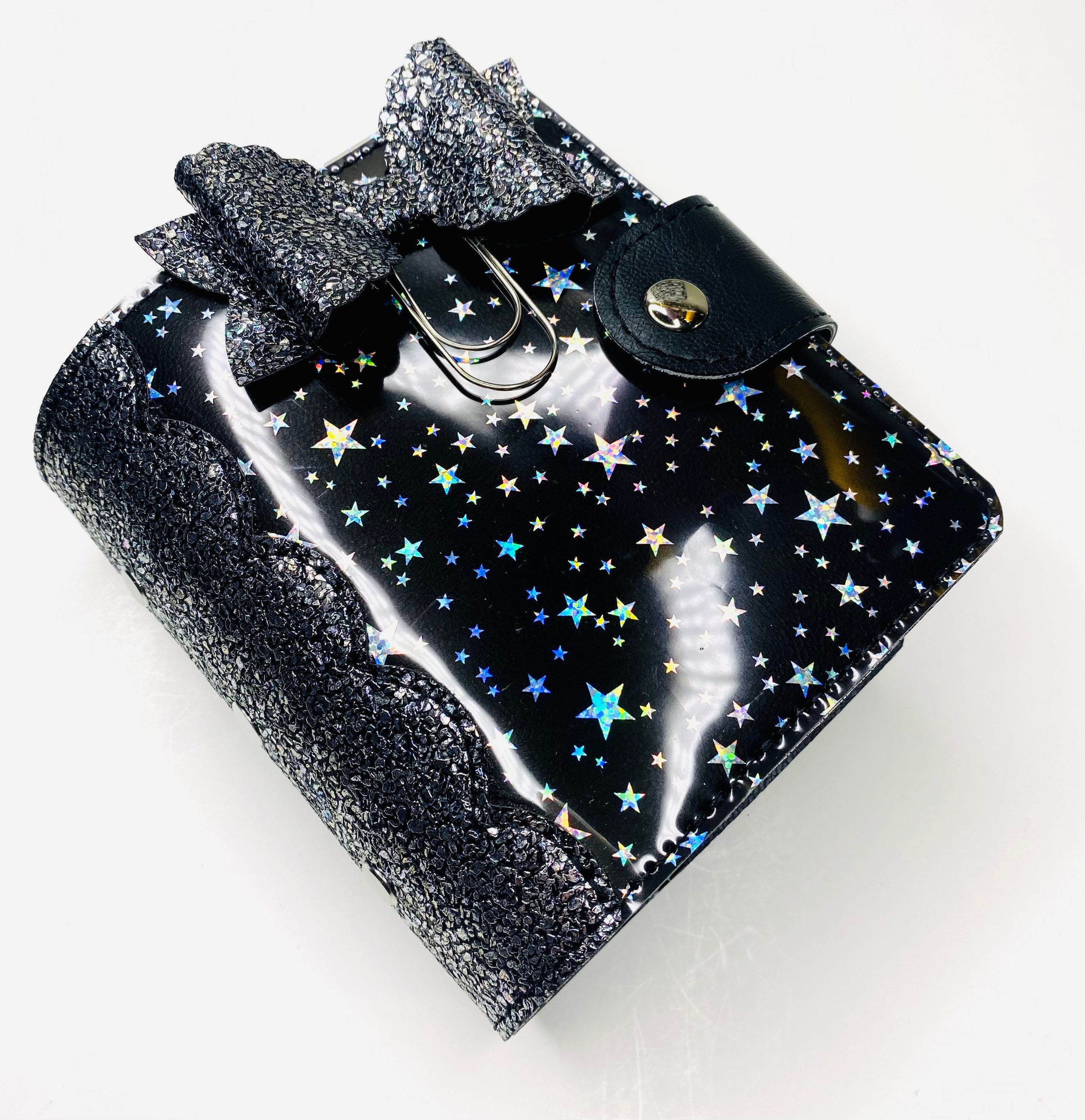 Handmade planner with rings. A7 Faux leather planner. | Etsy