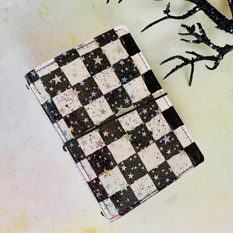 Checkered Binder Covers - Etsy