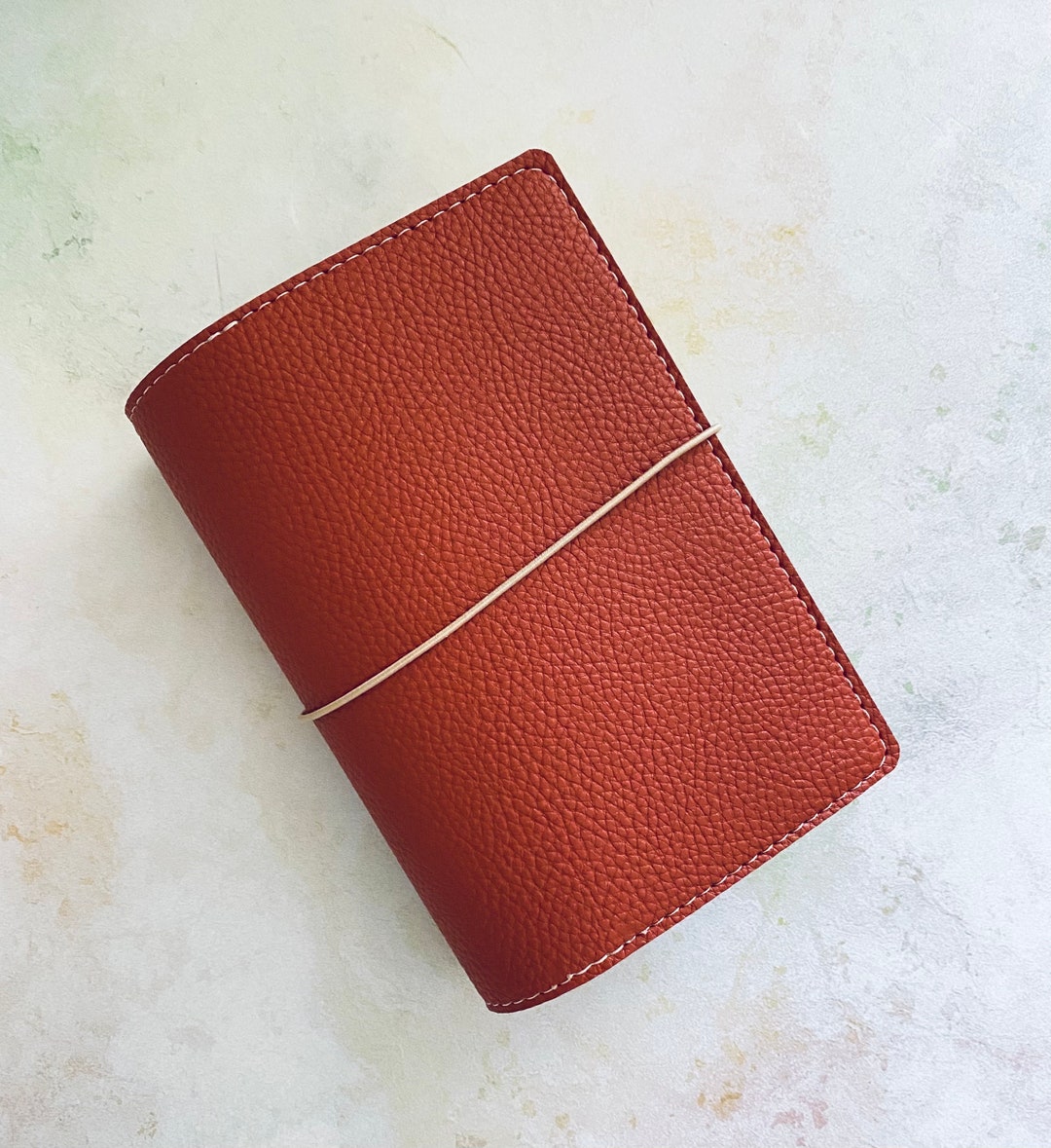 Fall Handmade Textured Faux Leather Planner Cover. Travelers Notebook ...