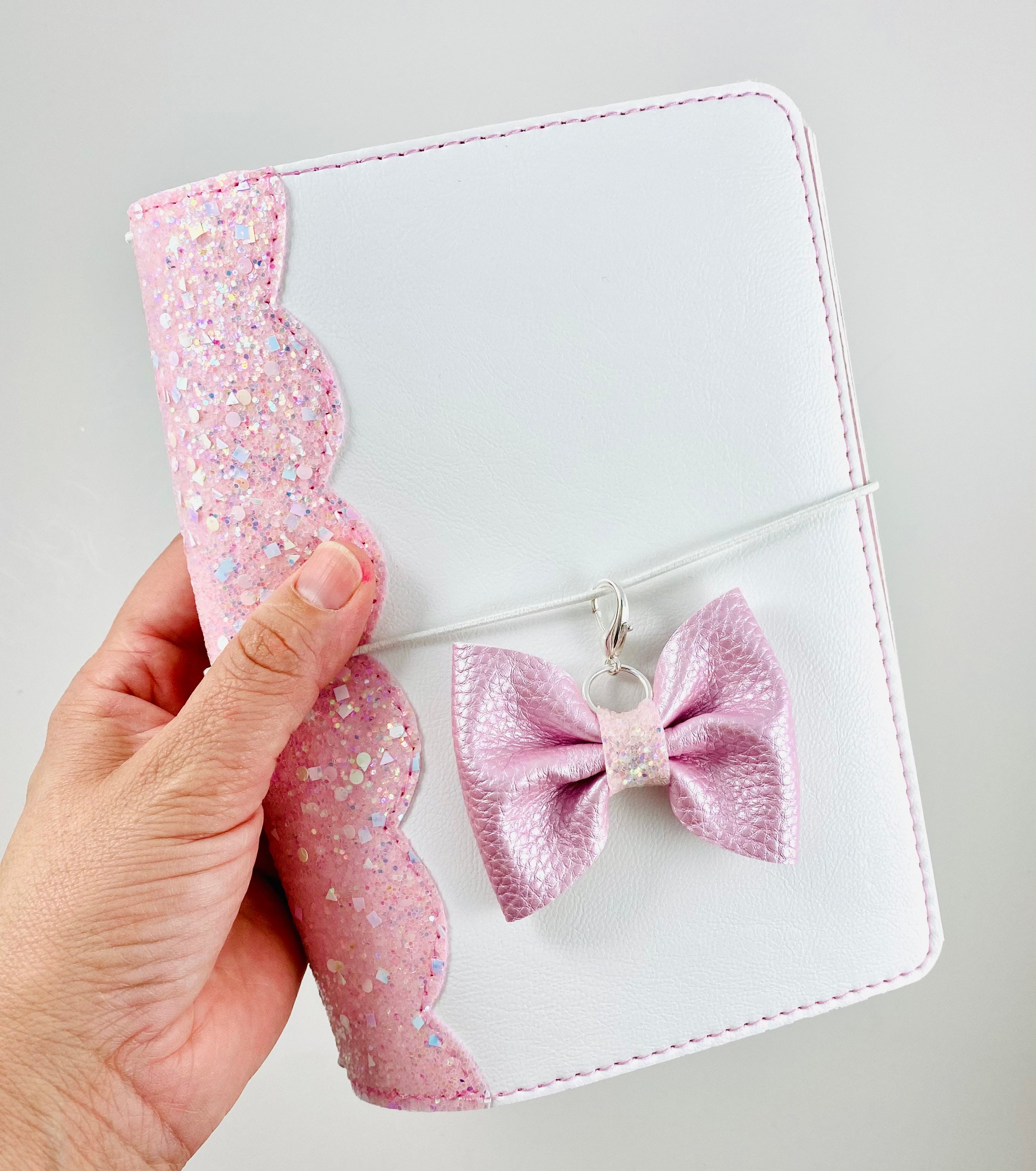 Mini happy planner cover. Travelers notebook cover. Handmade | Etsy