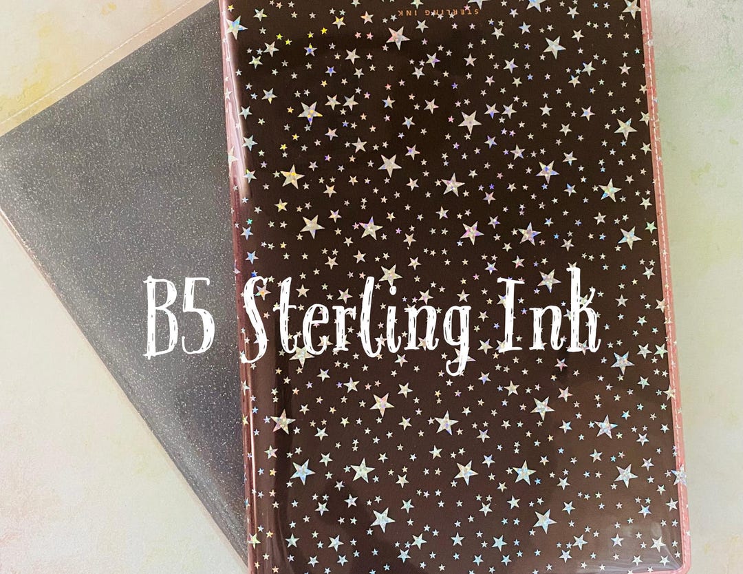 Handmade B5 Sterling Ink Full Year and Compact Jelly Cover. B5 Size ...