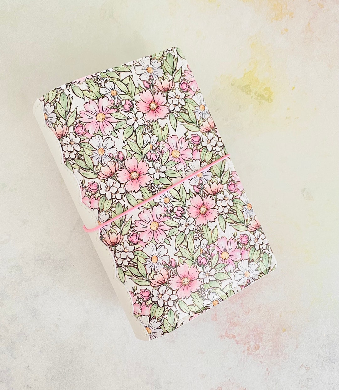 Handmade Faux Leather Planner Cover. Traveler’s Notebook Planner Cover ...