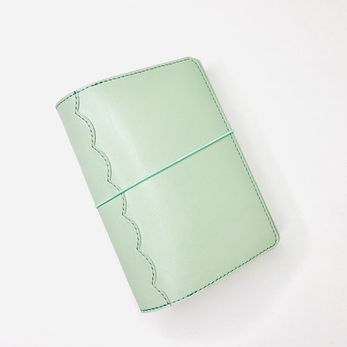 Handmade Faux Leather Planner Cover. Happy Planner Cover. - Etsy