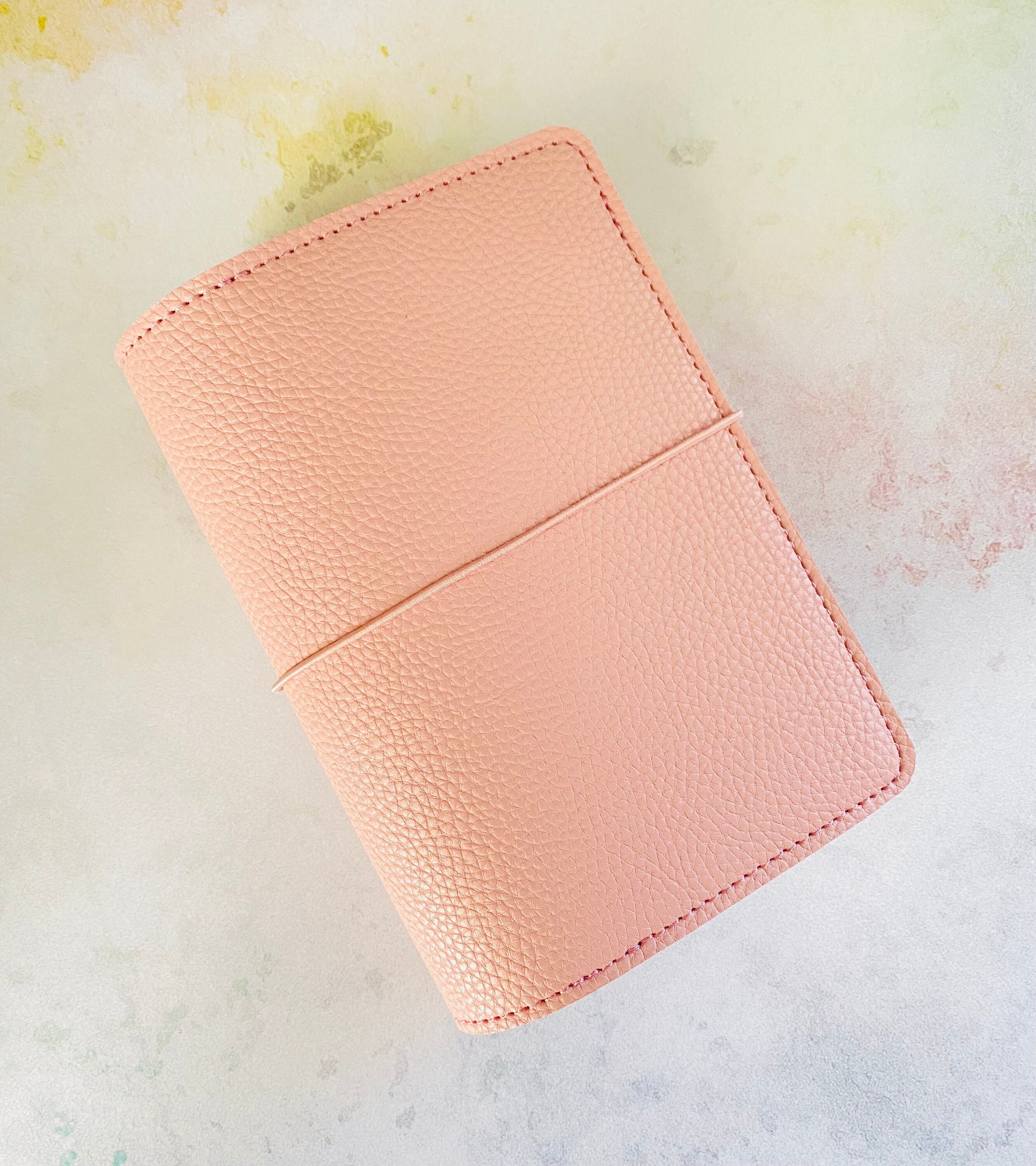 Handmade Textured Faux Leather Planner Cover. Travelers - Etsy