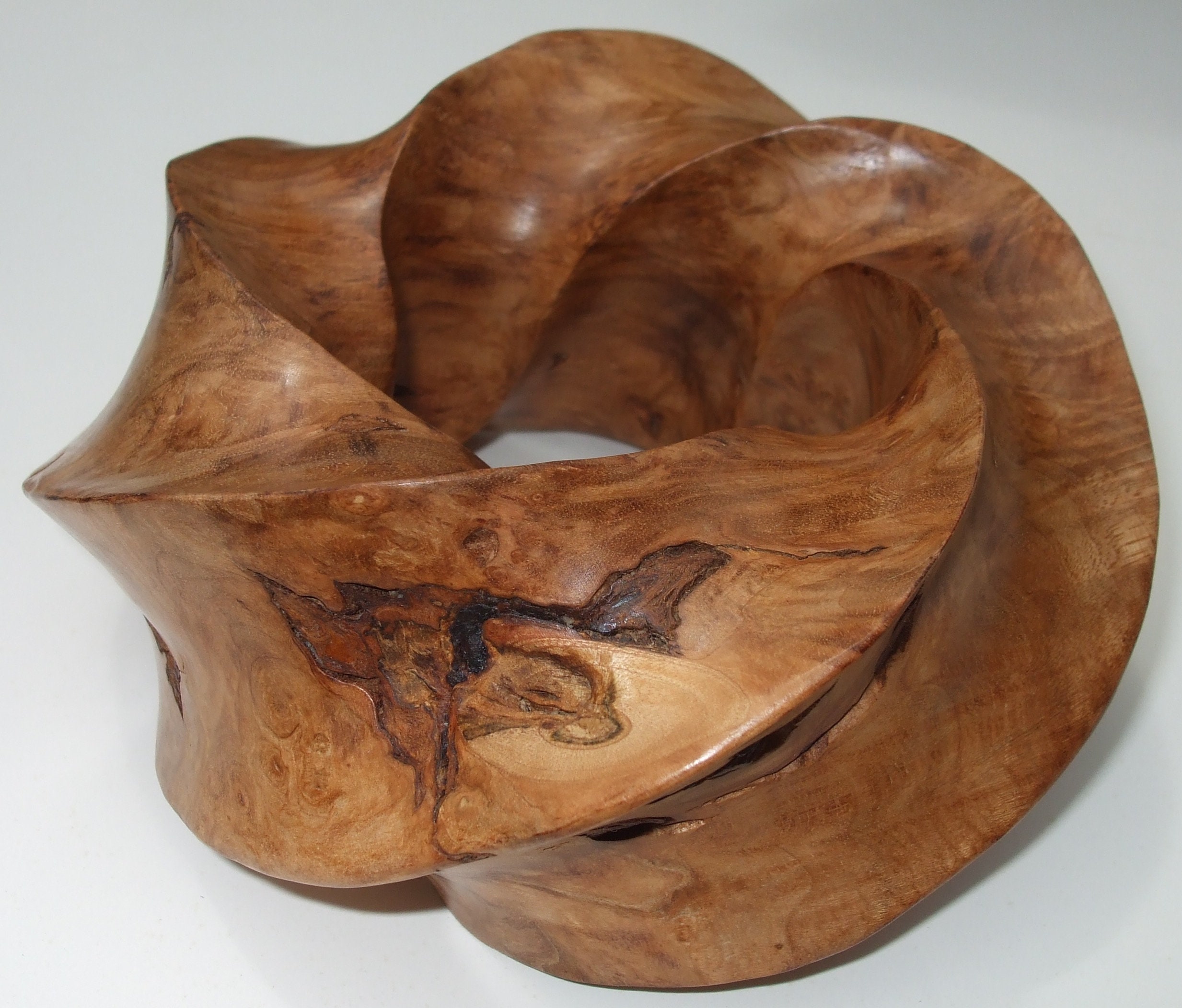 Carved Torus Knots in Wood and Stone - Etsy