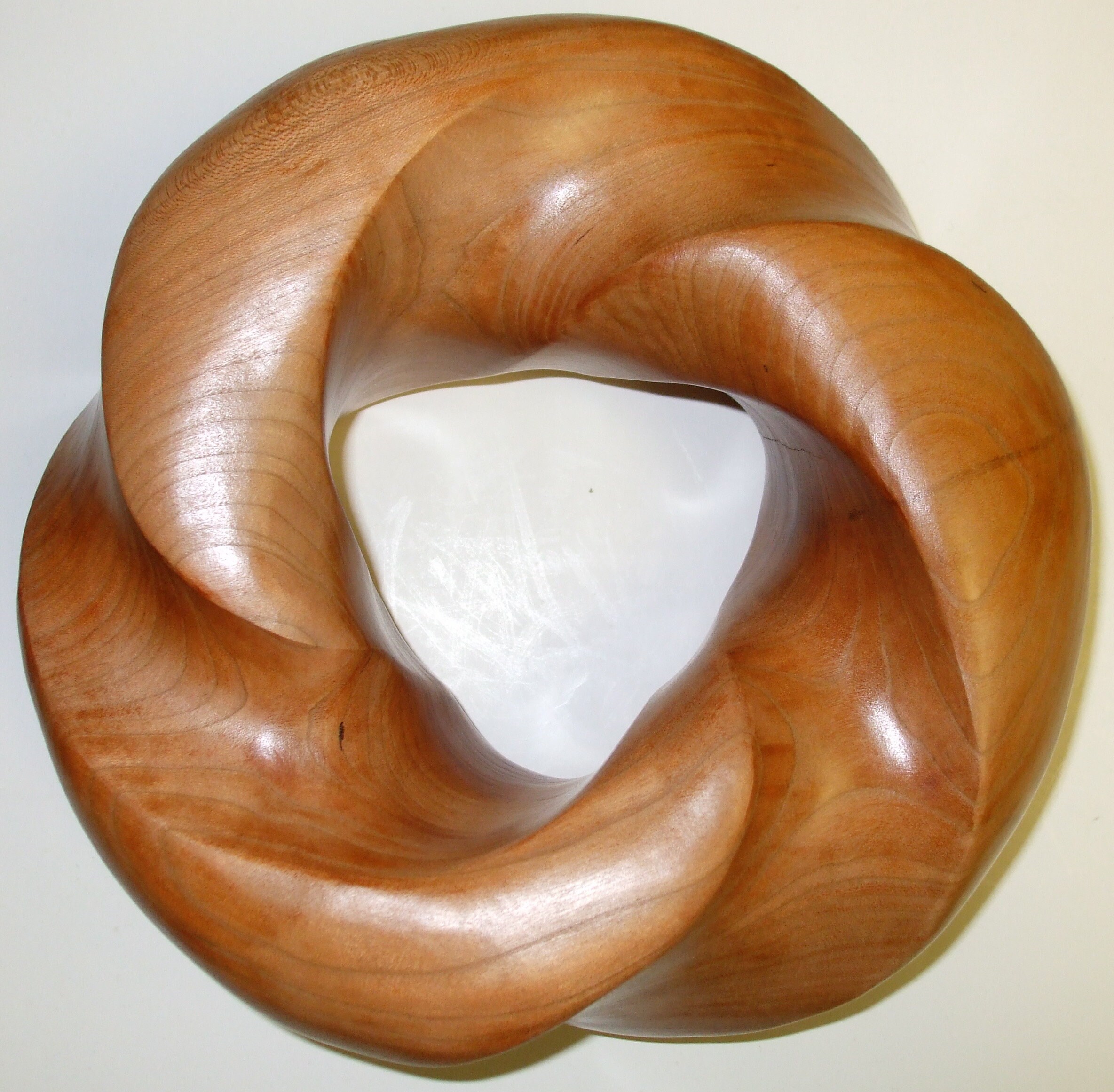 Carved Torus Knots in Wood and Stone - Etsy