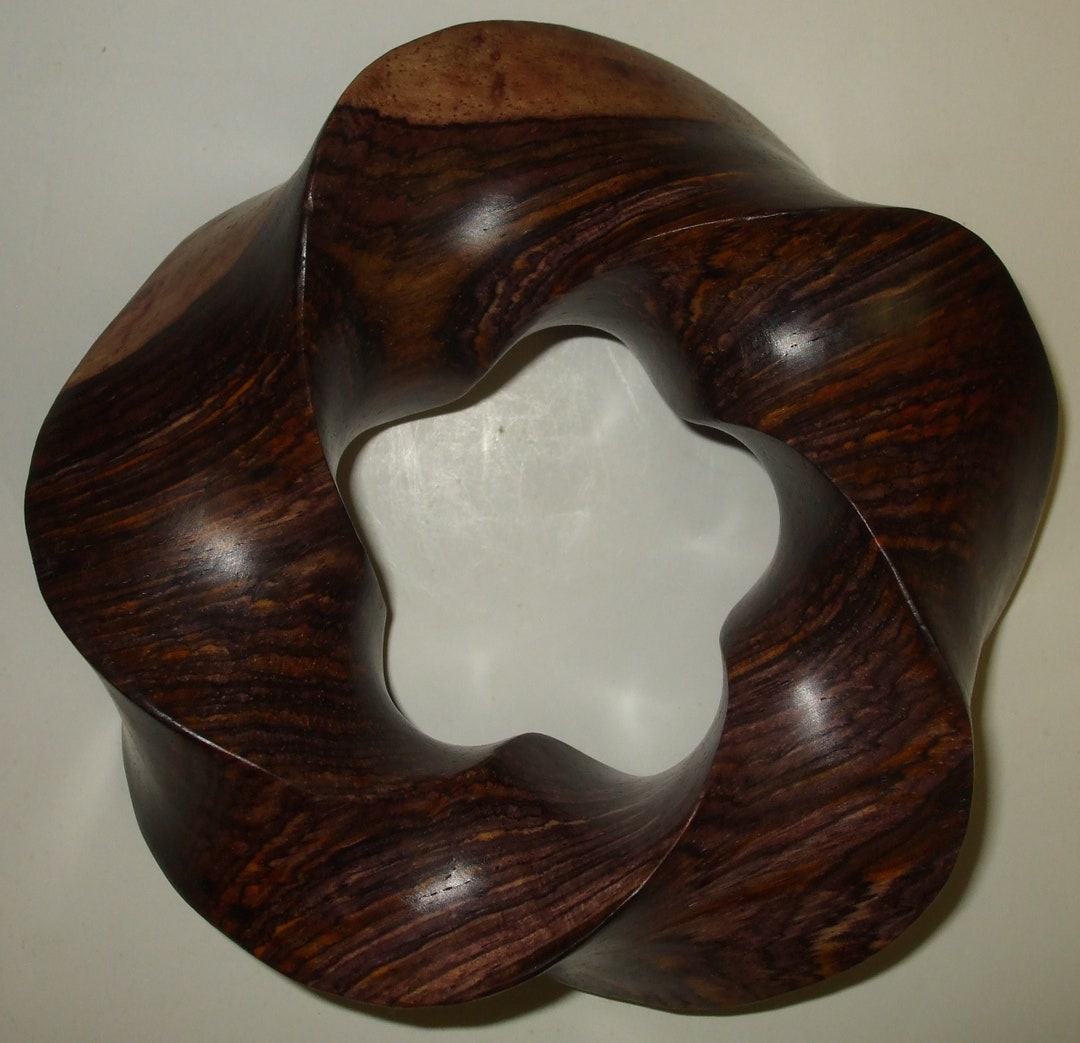 Carved Torus Knots in Wood and Stone - Etsy
